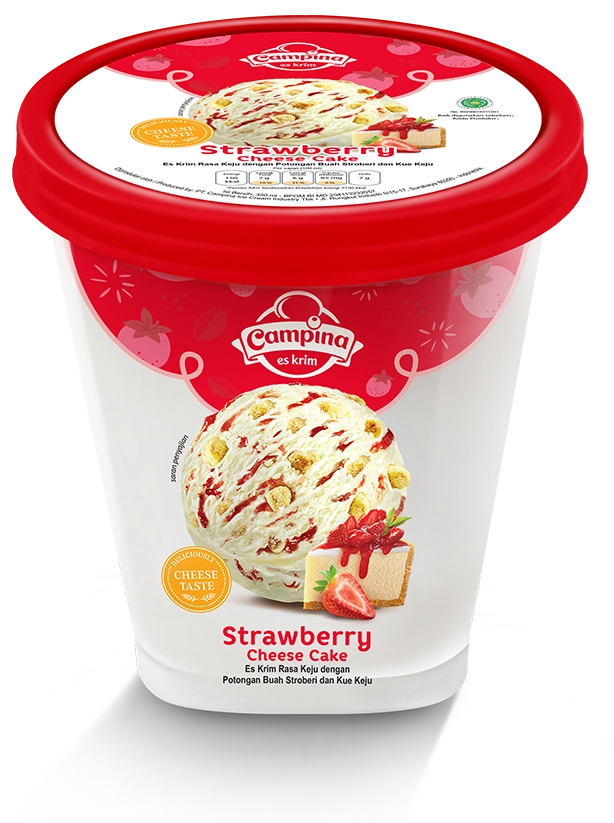 Campina - STRAWBERRY CHEESECAKE 350 ML